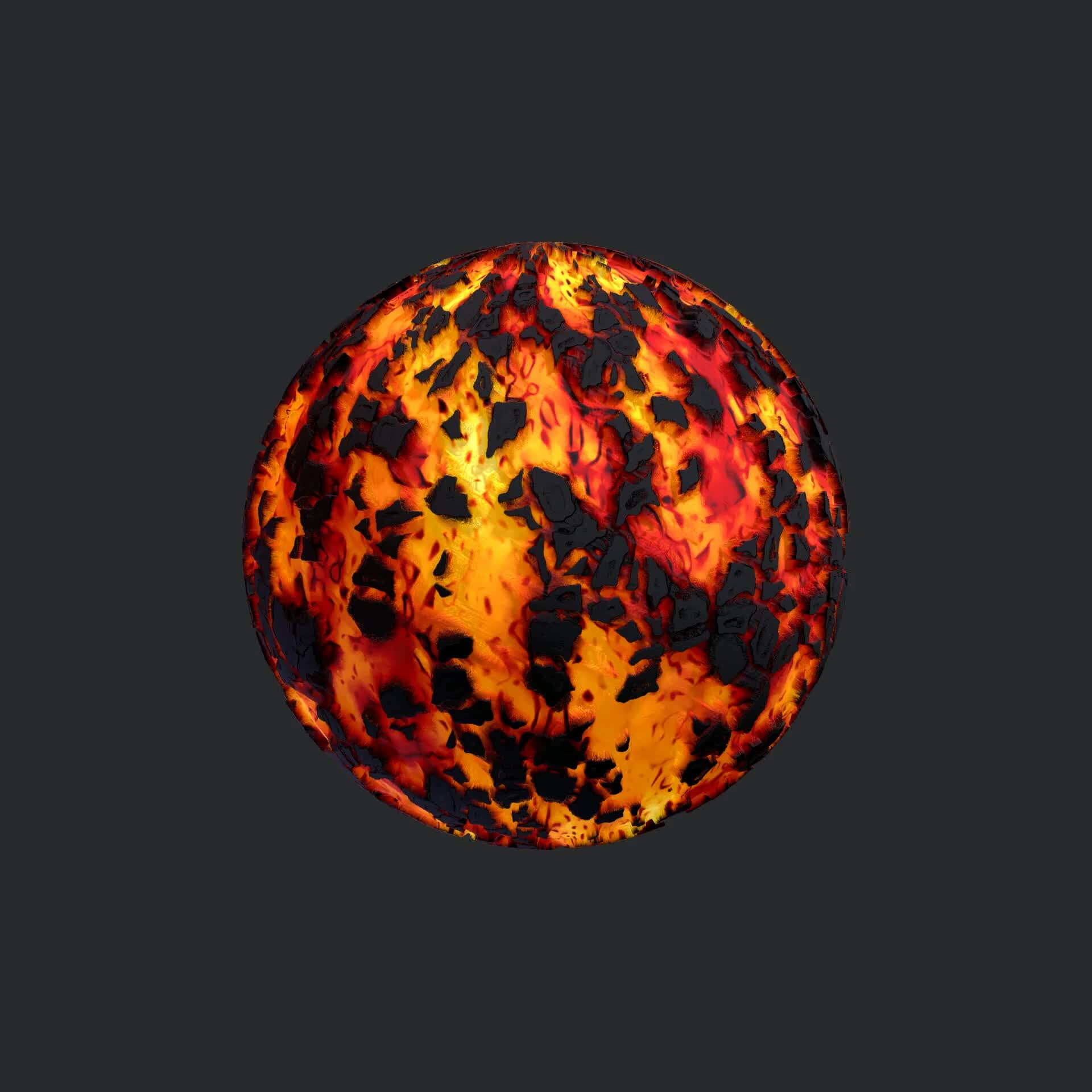ArtStation - Stylized lava