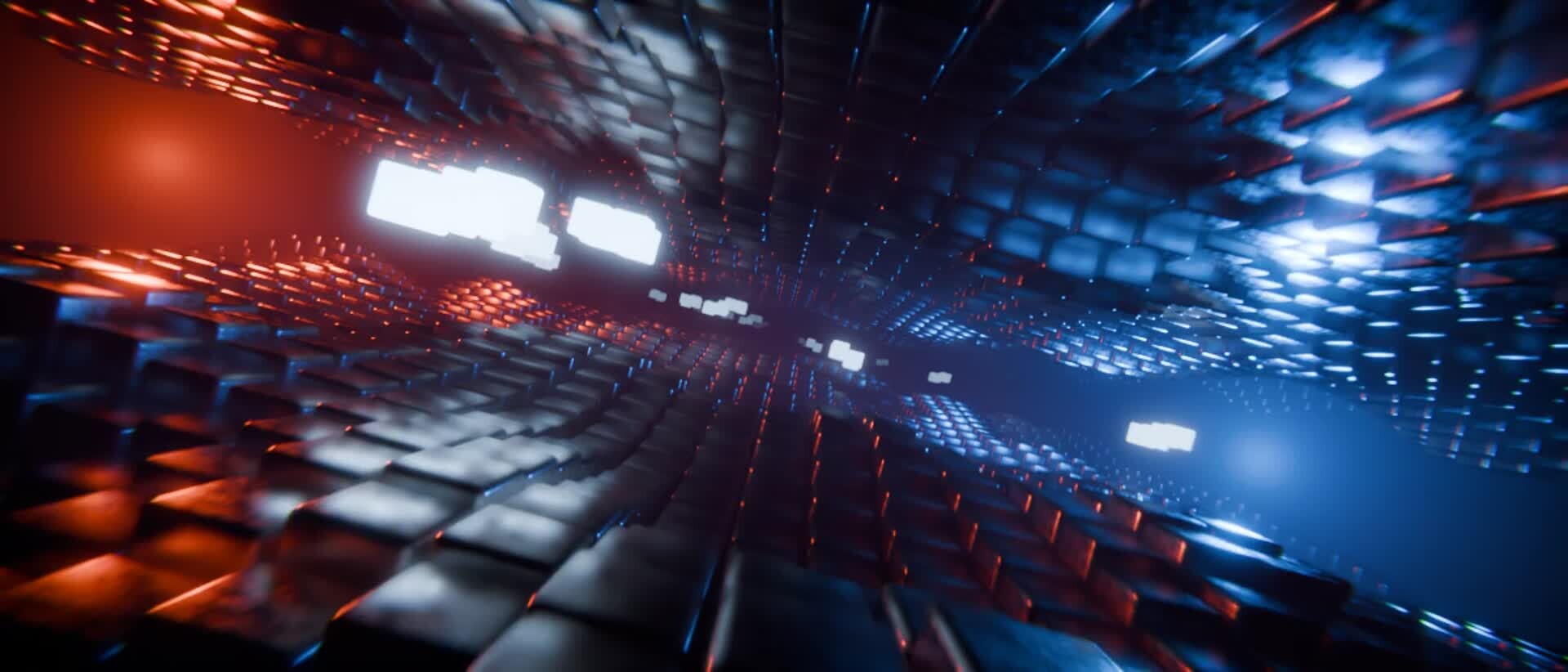 Ben Luke Parsons - Abstract Cube Wave-Blender Practise