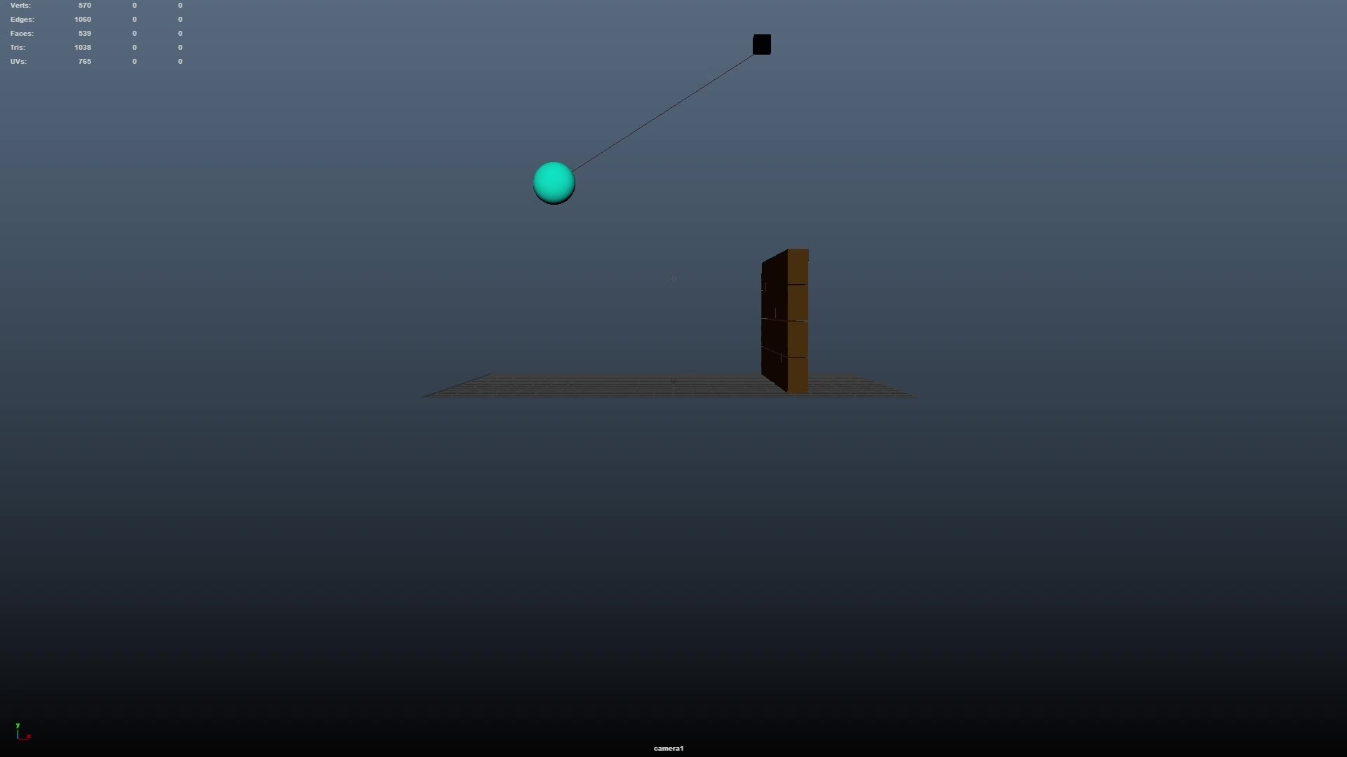 ArtStation - ball wall breaking simulation