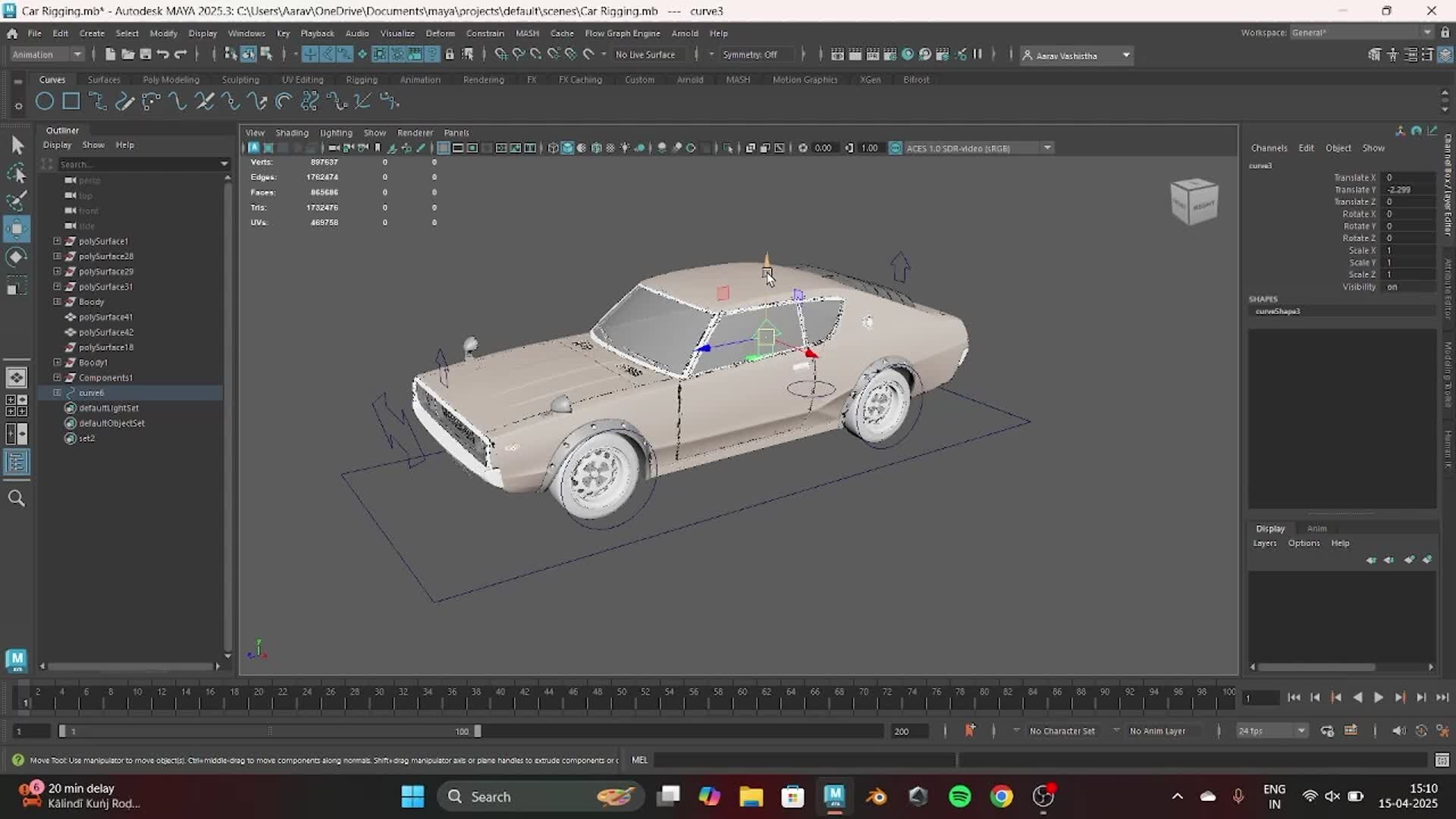 ArtStation - Car Rigging
