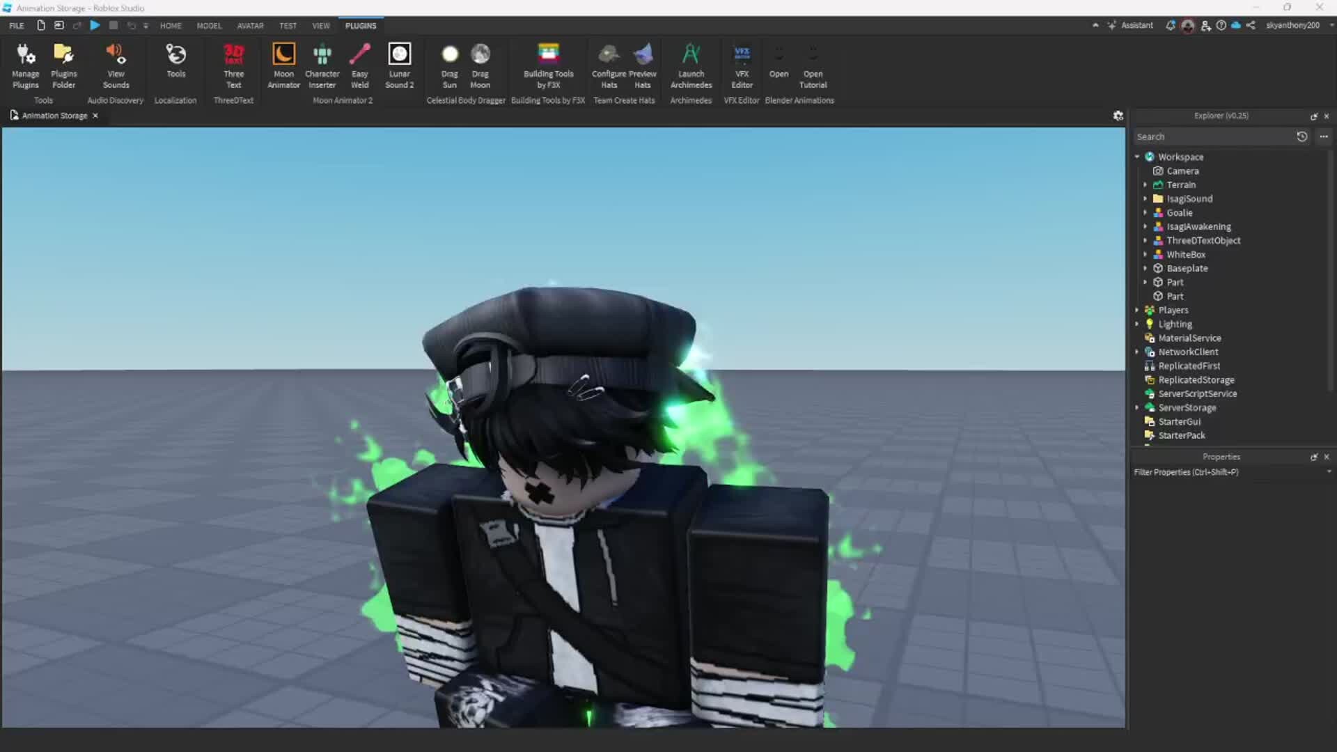ArtStation - Isagi Awakening in Roblox Studio With VFX