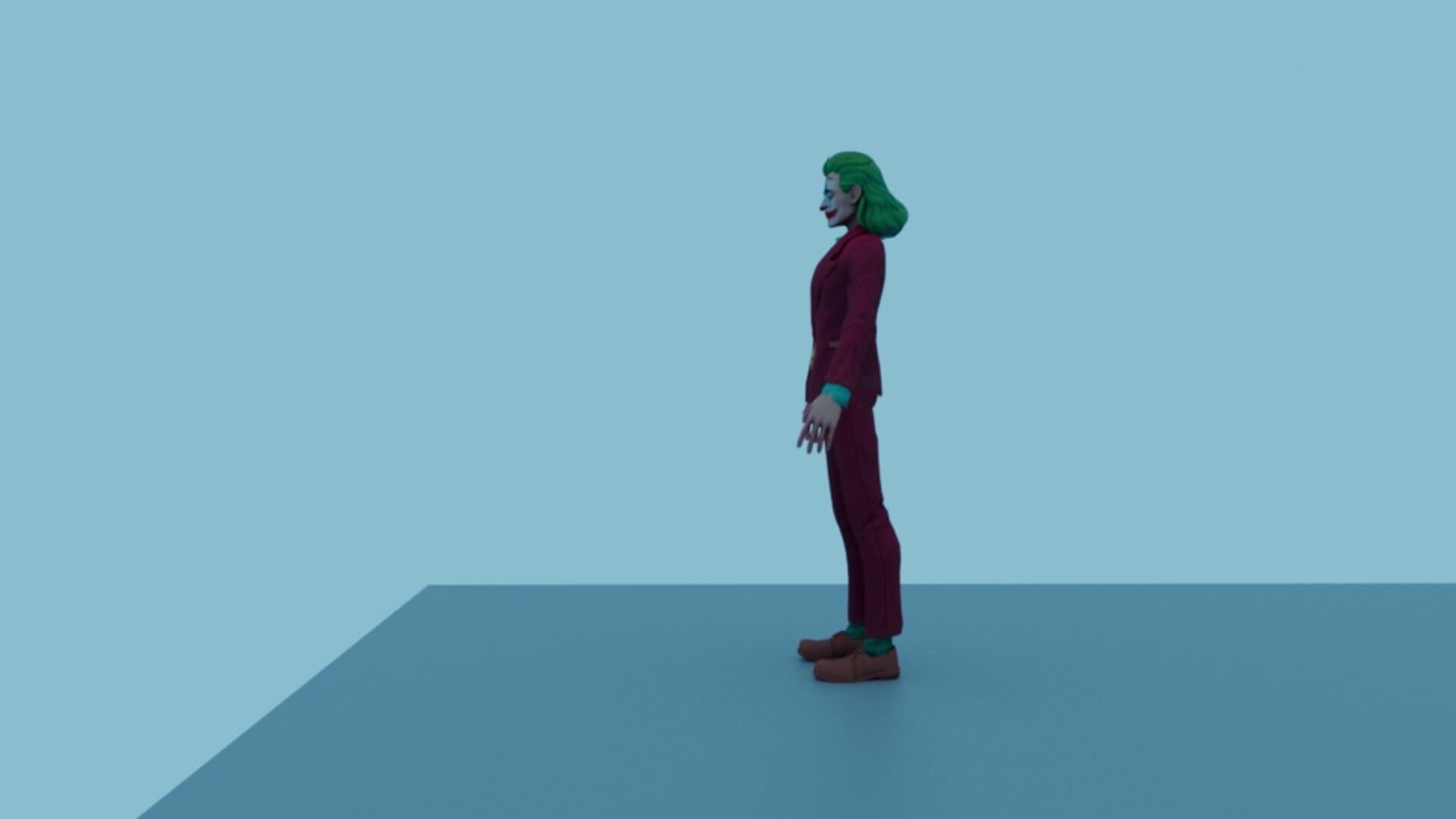 ArtStation - Joker: Walk and Dive Animation Test