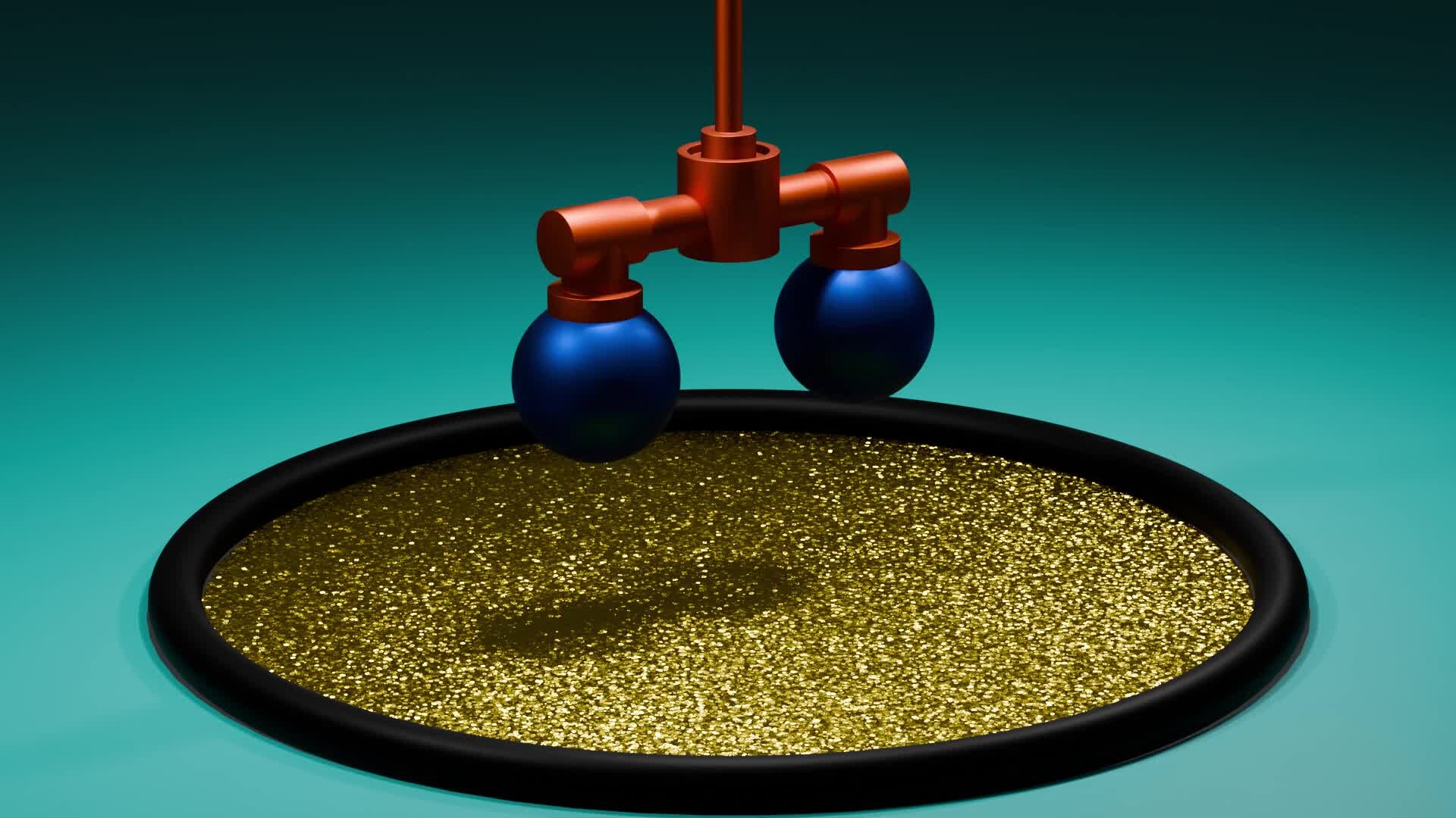 Blender Severo - Satisfying Animation (Glitter)