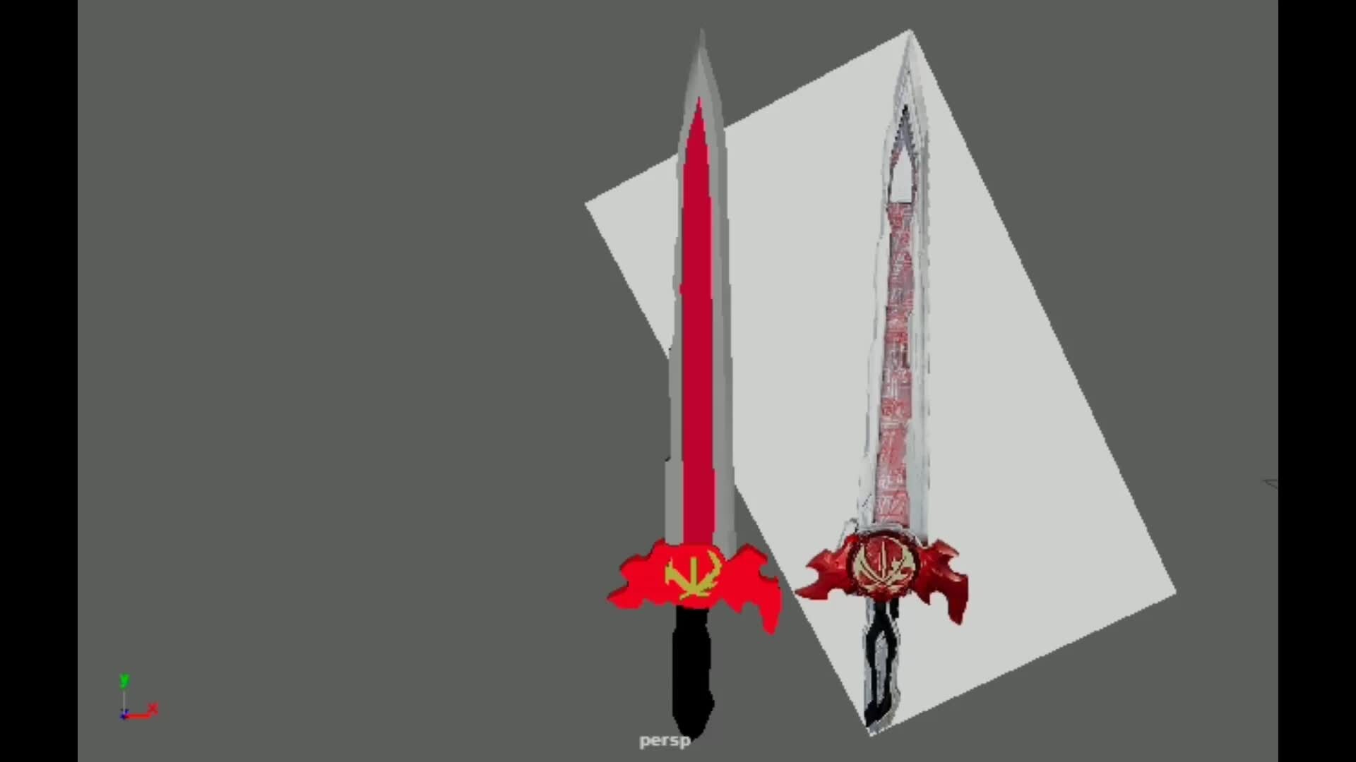 ArtStation - Final Project DIG220 - Flame Blade Rekka