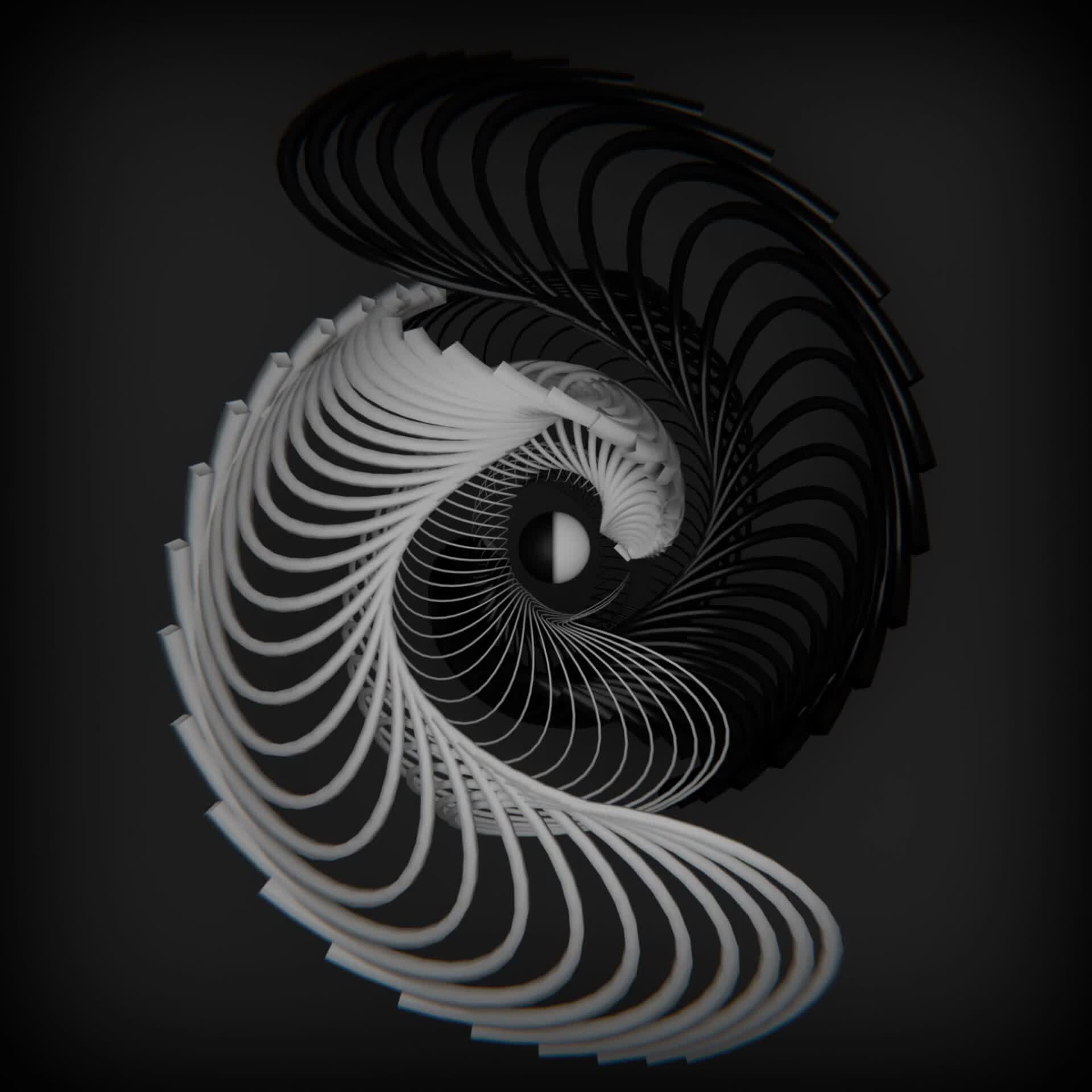 Ben Luke Parsons - Spirograph-Blender Practise