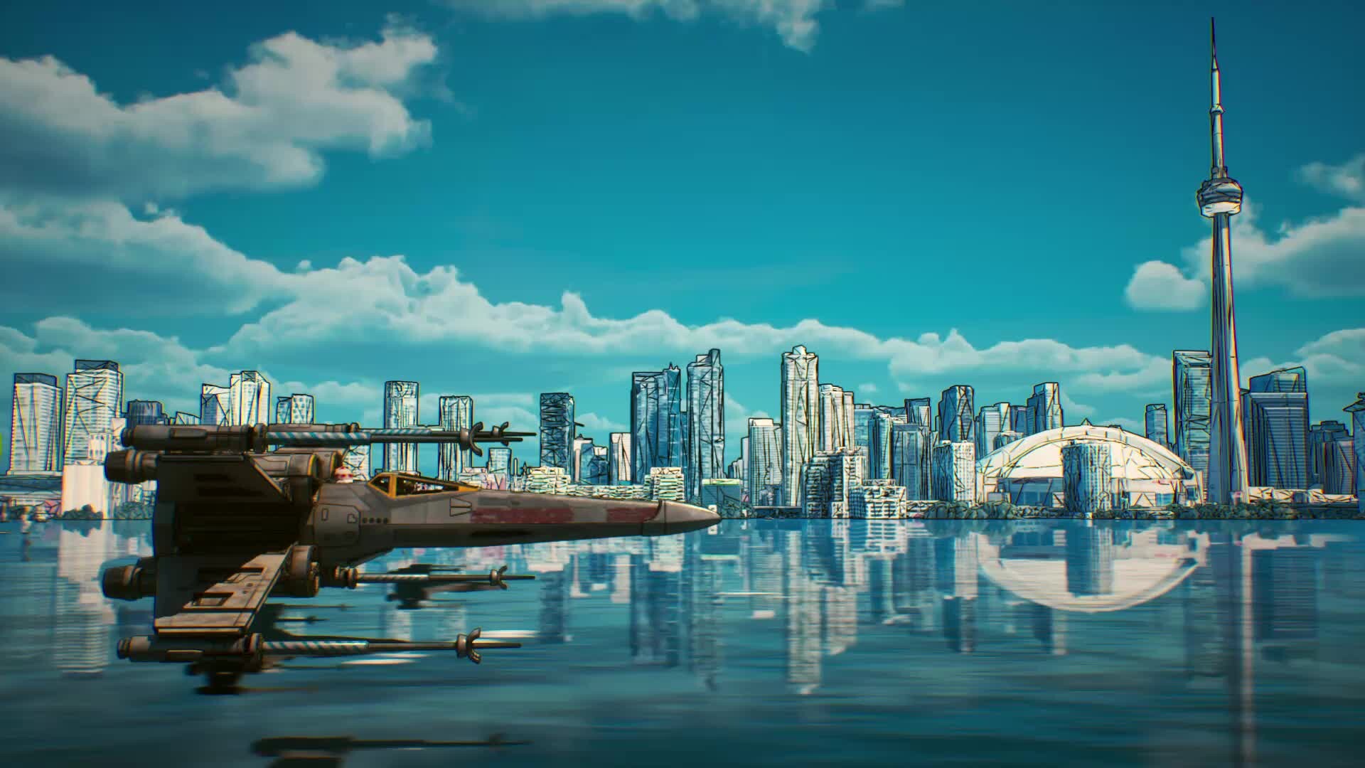 ArtStation - May The 4th Kuwahara x Unreal Engine post process material demo