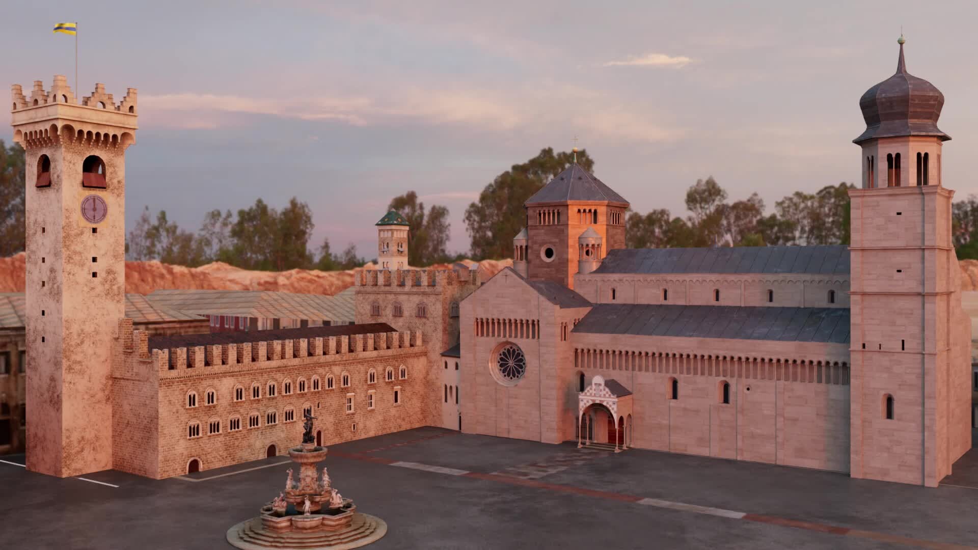 David Avila - Piazza del Duomo, Trento, Italia