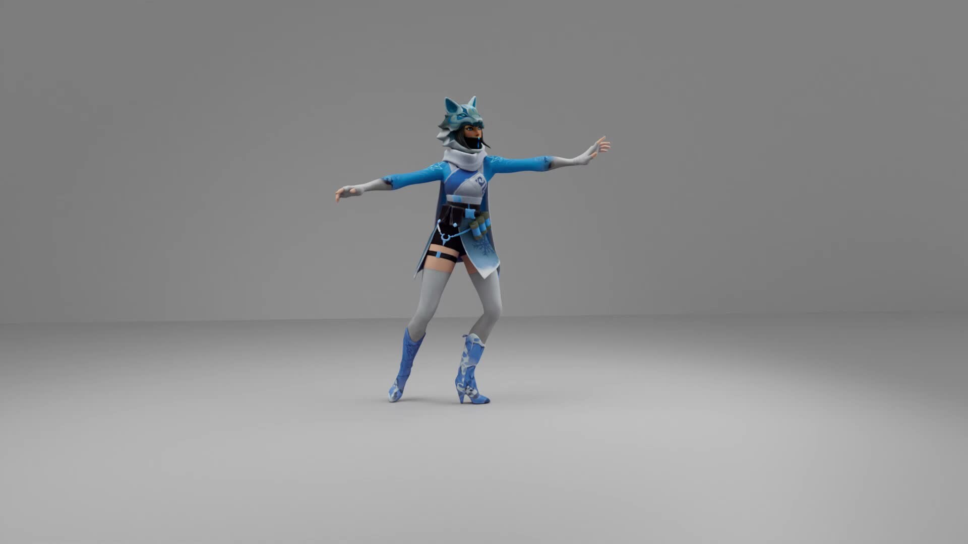 ArtStation - Fox dancer