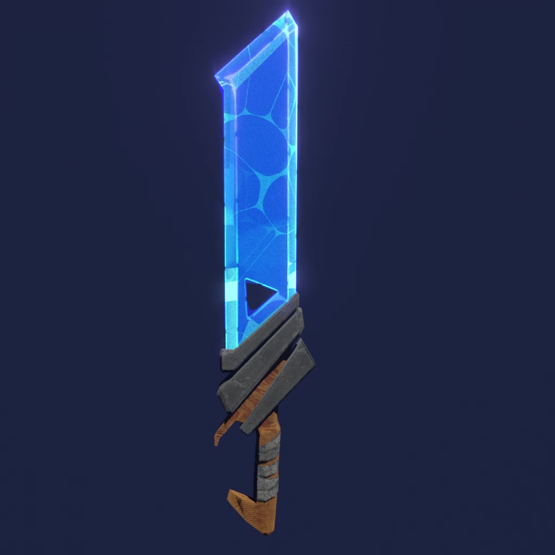 ArtStation - Magic Crystal Sword - Procedural Shadder