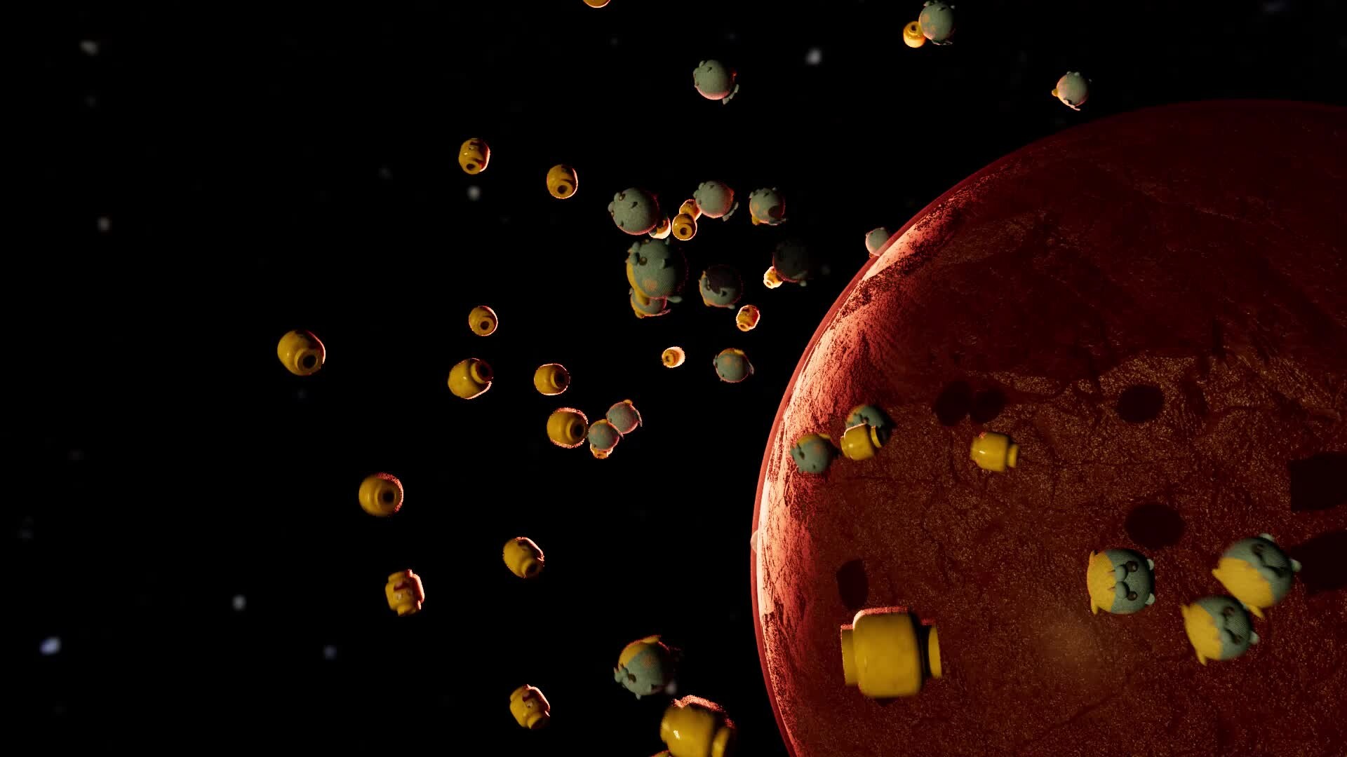 ArtStation - A planets orbit