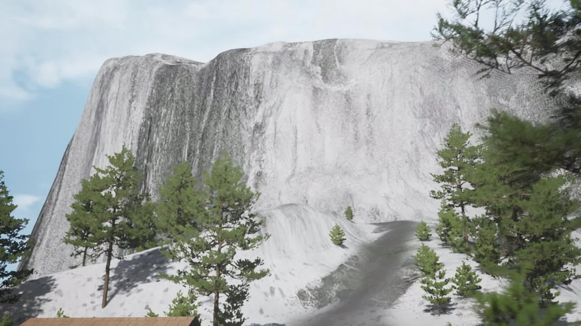 ArtStation - Mountainside cabin