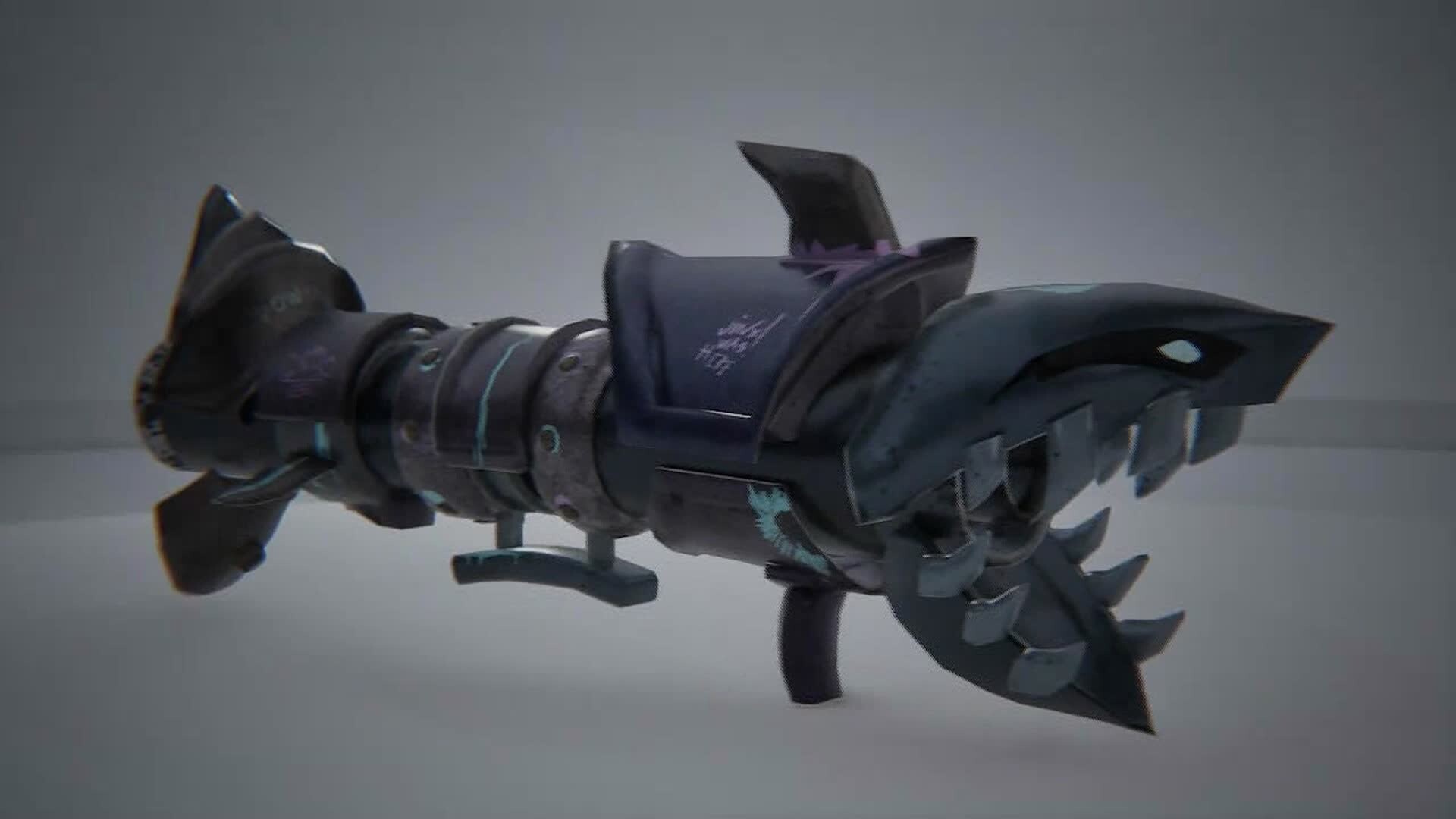 ArtStation - Jinx's shark gun