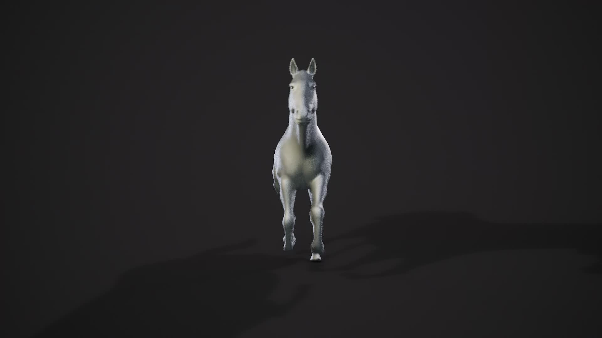 akshai kumar - 3D Horse Animation – Free Time Practice