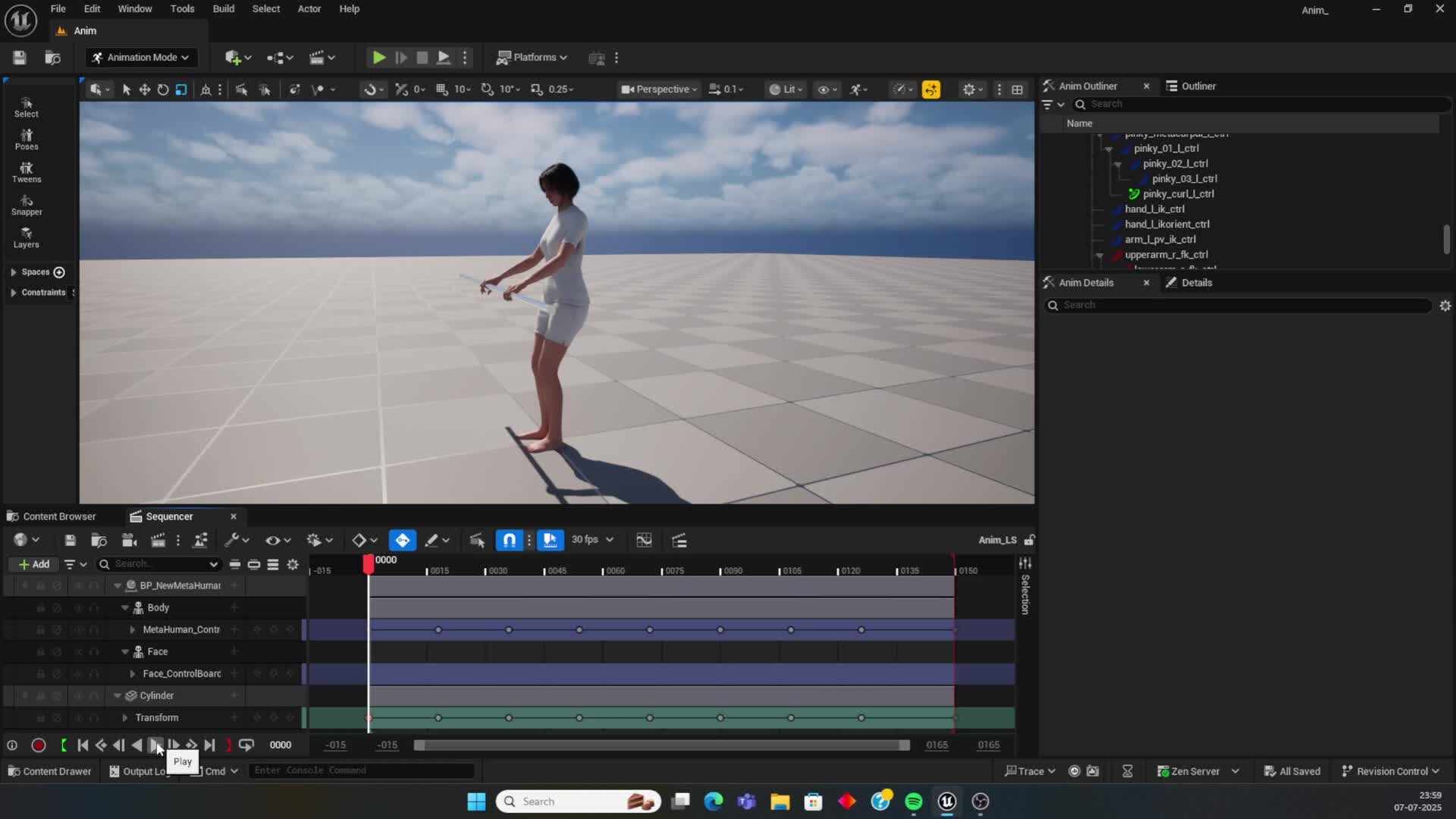 ArtStation - UE animation