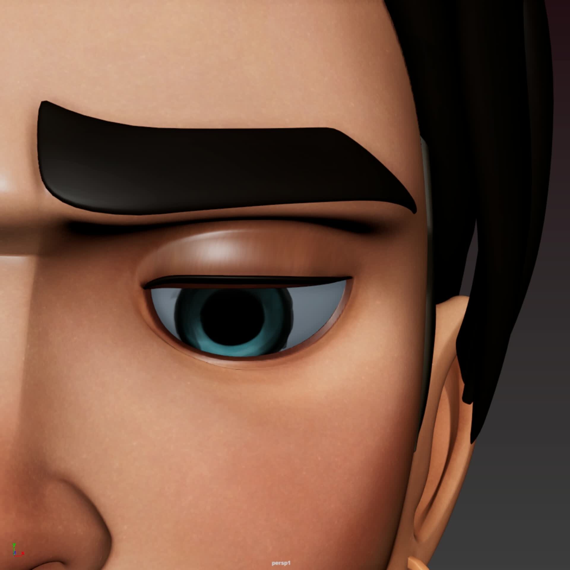 ArtStation - Eye dart Animation