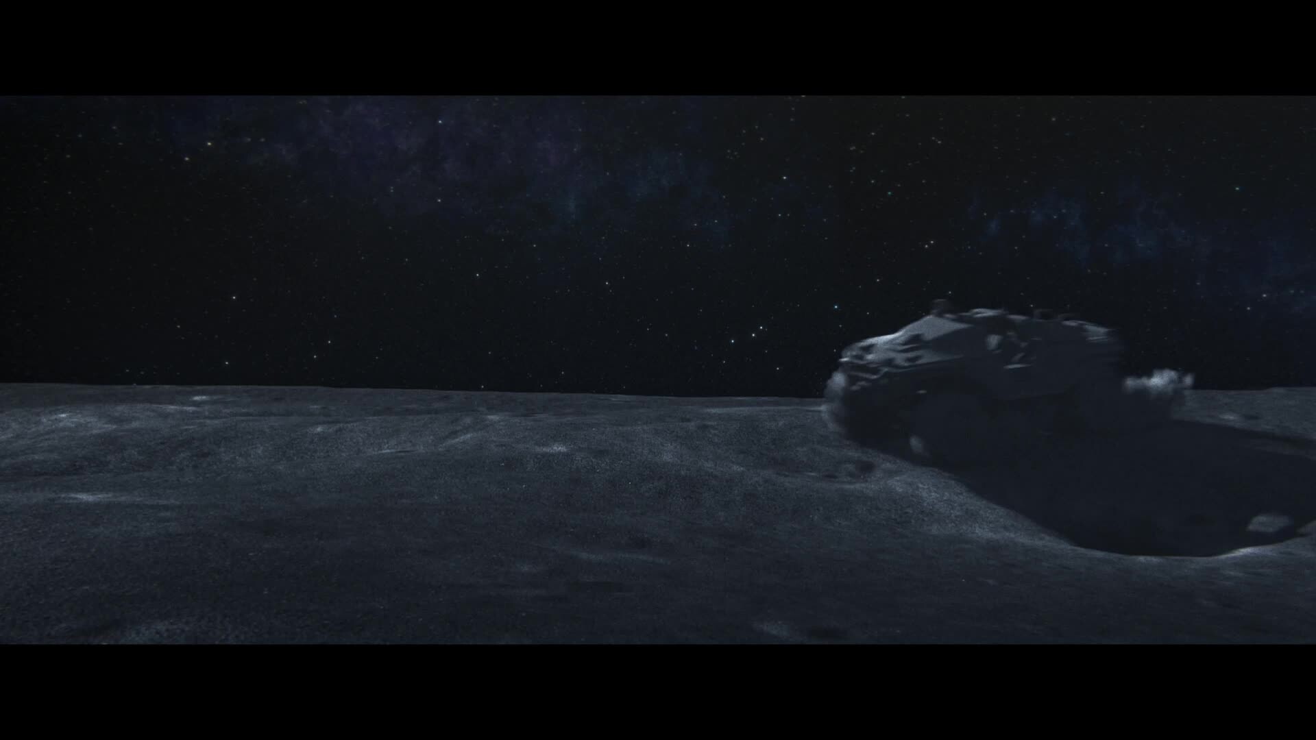 ArtStation - [001] Houdini Exposions Simulations Scene [Moon_Shot]