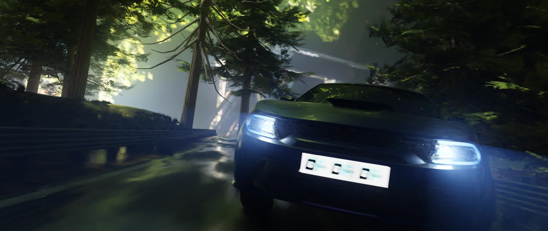 ArtStation - Realistic Animation - Dodge Charger