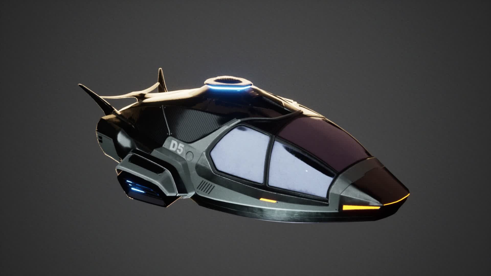 ArtStation - Cyber Ship