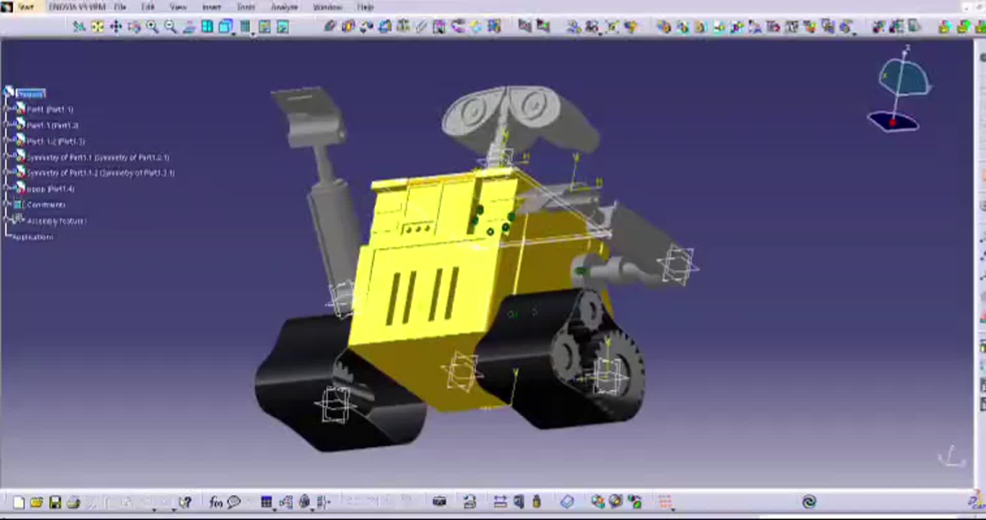 ArtStation - 3D Modeling and Printing: A Wall-E Inspired Robot Project
