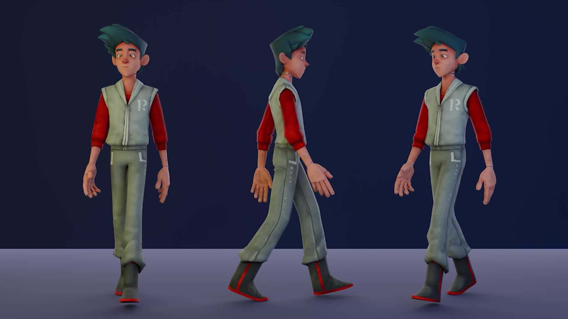 ArtStation - Basic walk cycle