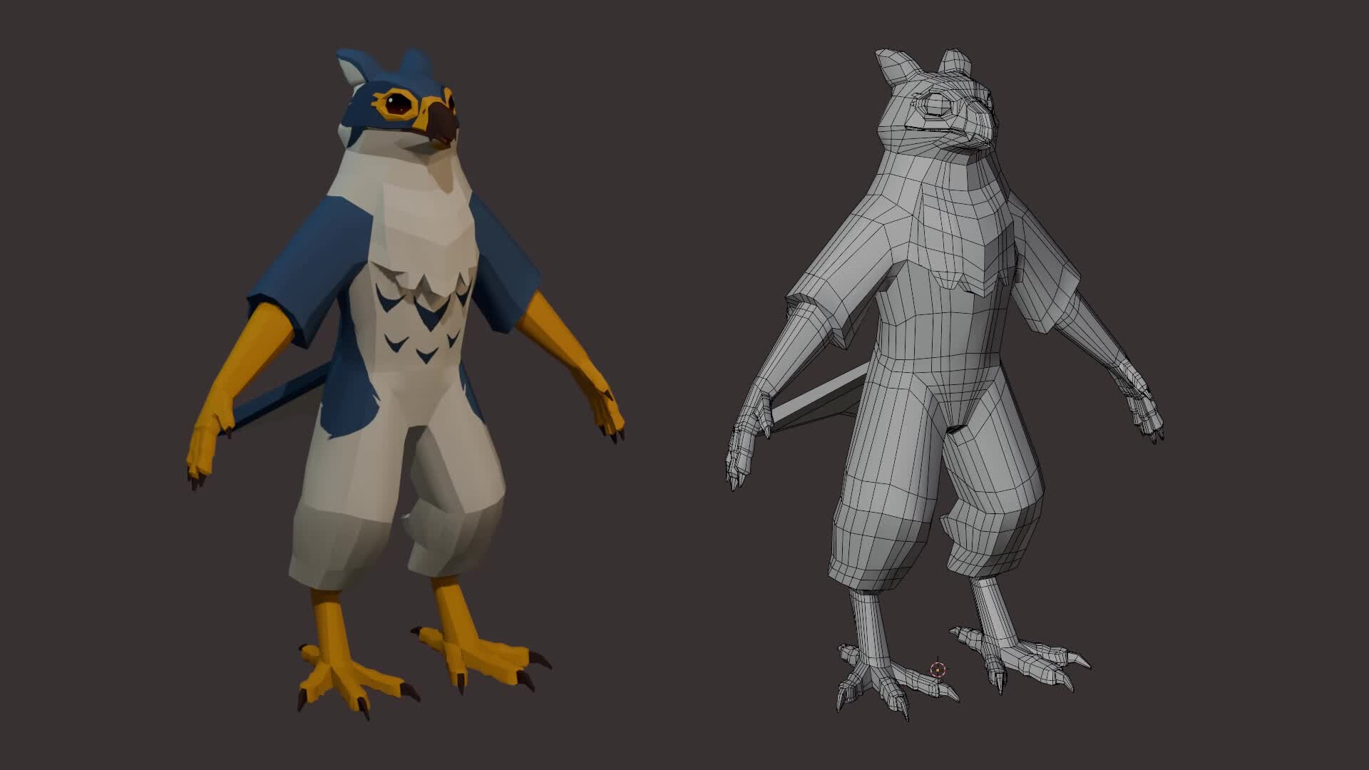 ArtStation - Falcon Character - Model & Design