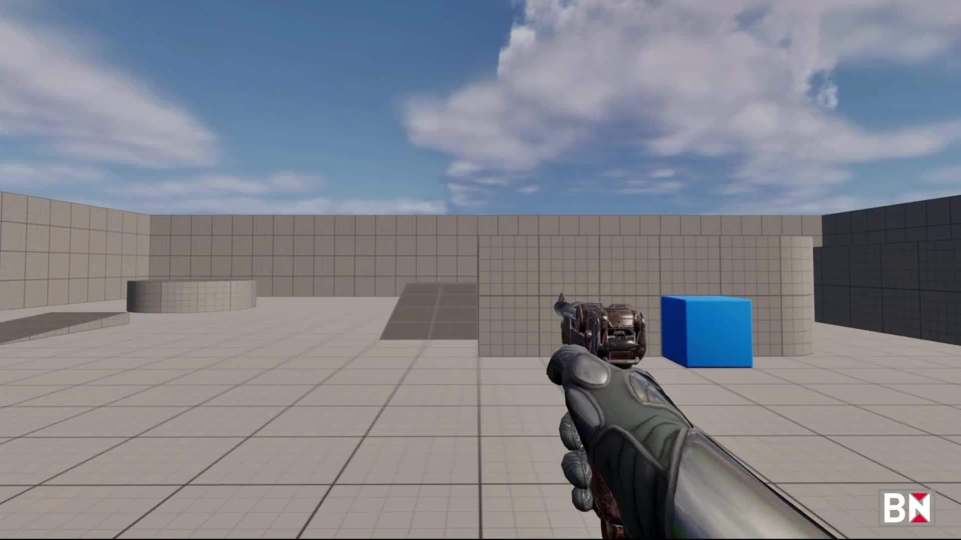 ArtStation - P08 Pistol – Weapon Animation | Revolver Rift | Blood ...