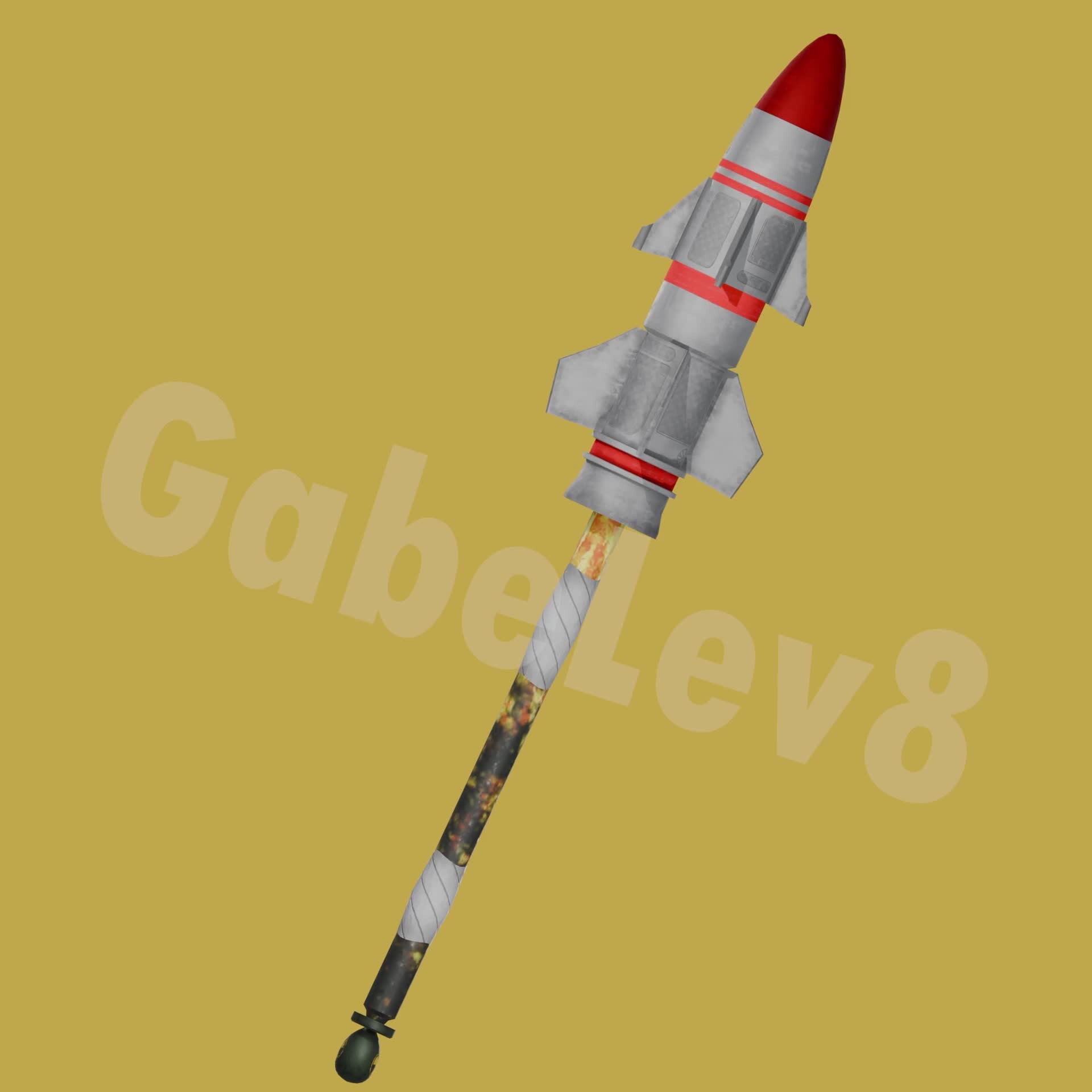ArtStation - Missile On a Stick!