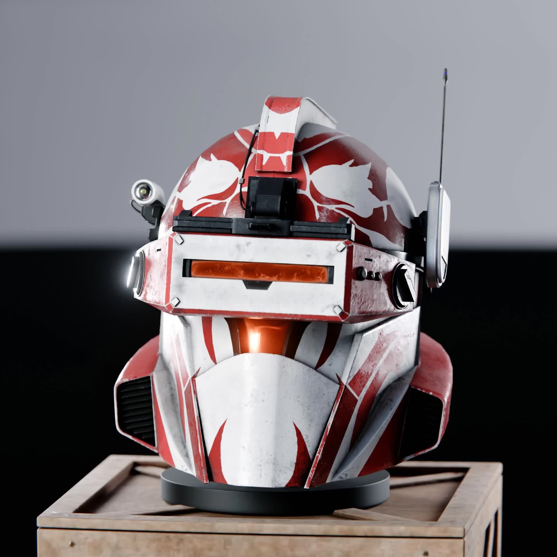 ArtStation - USC Custom Enforcer Helmet Design