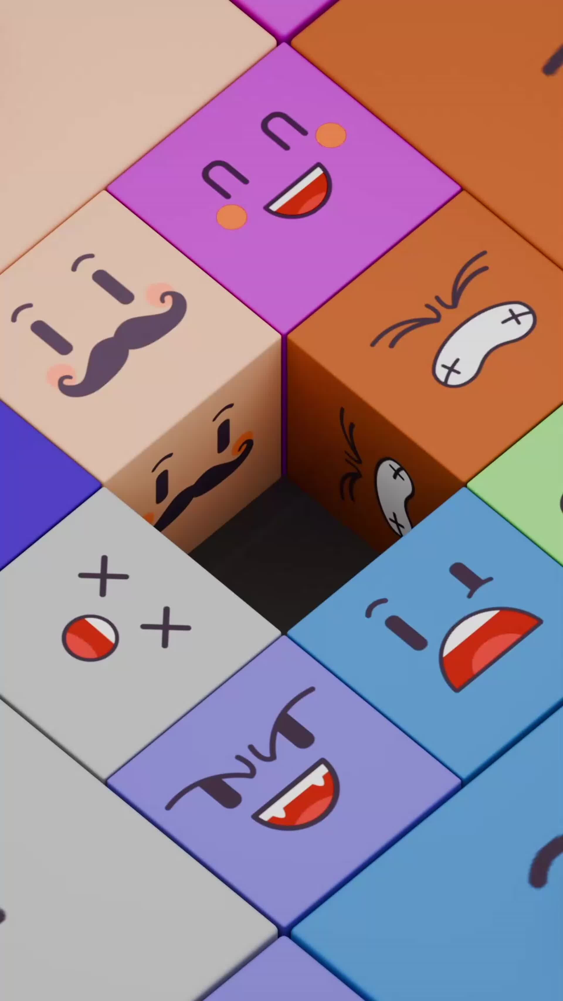 ArtStation - Dancing Cubes Loop