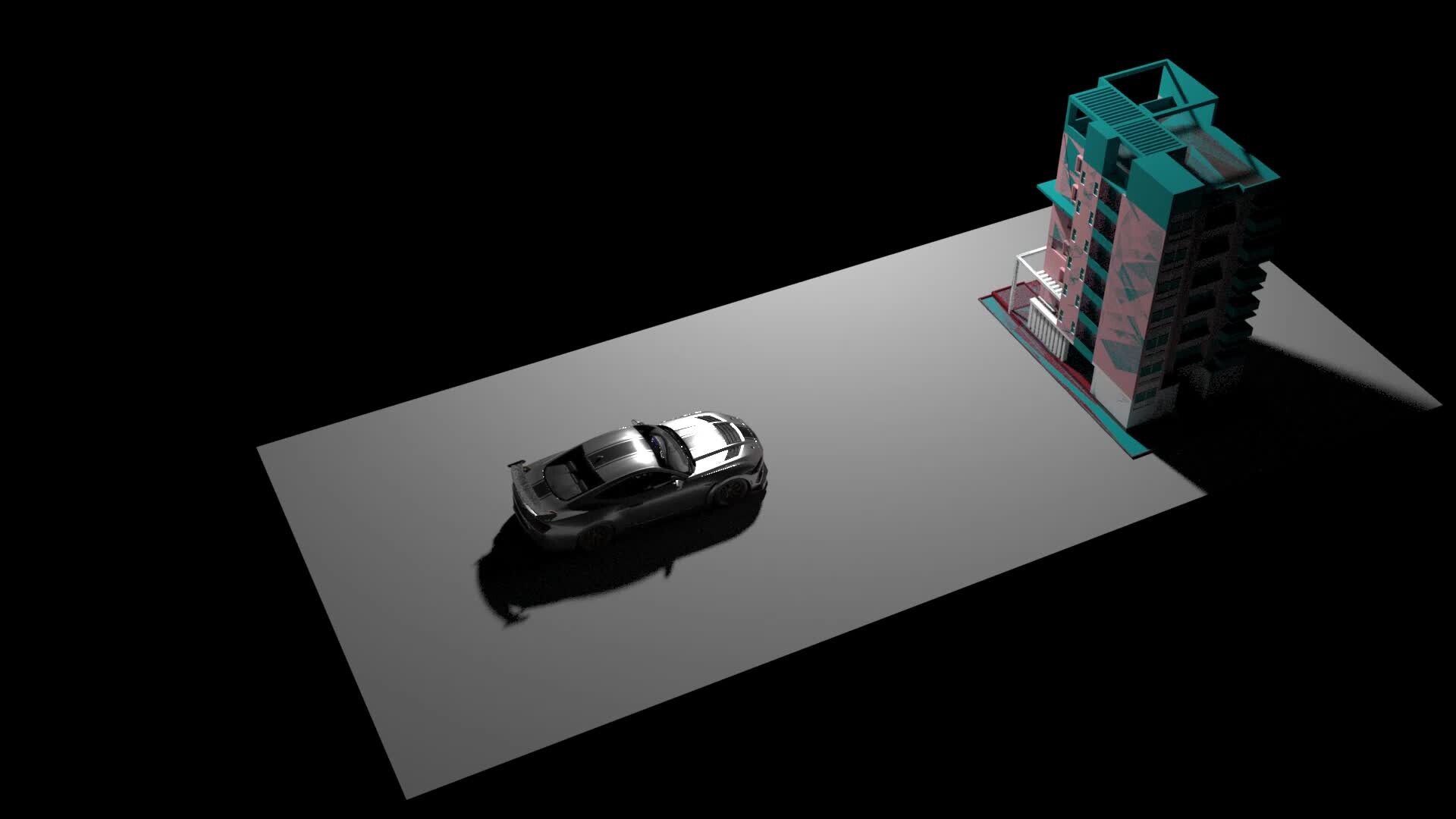 ArtStation - building disortion