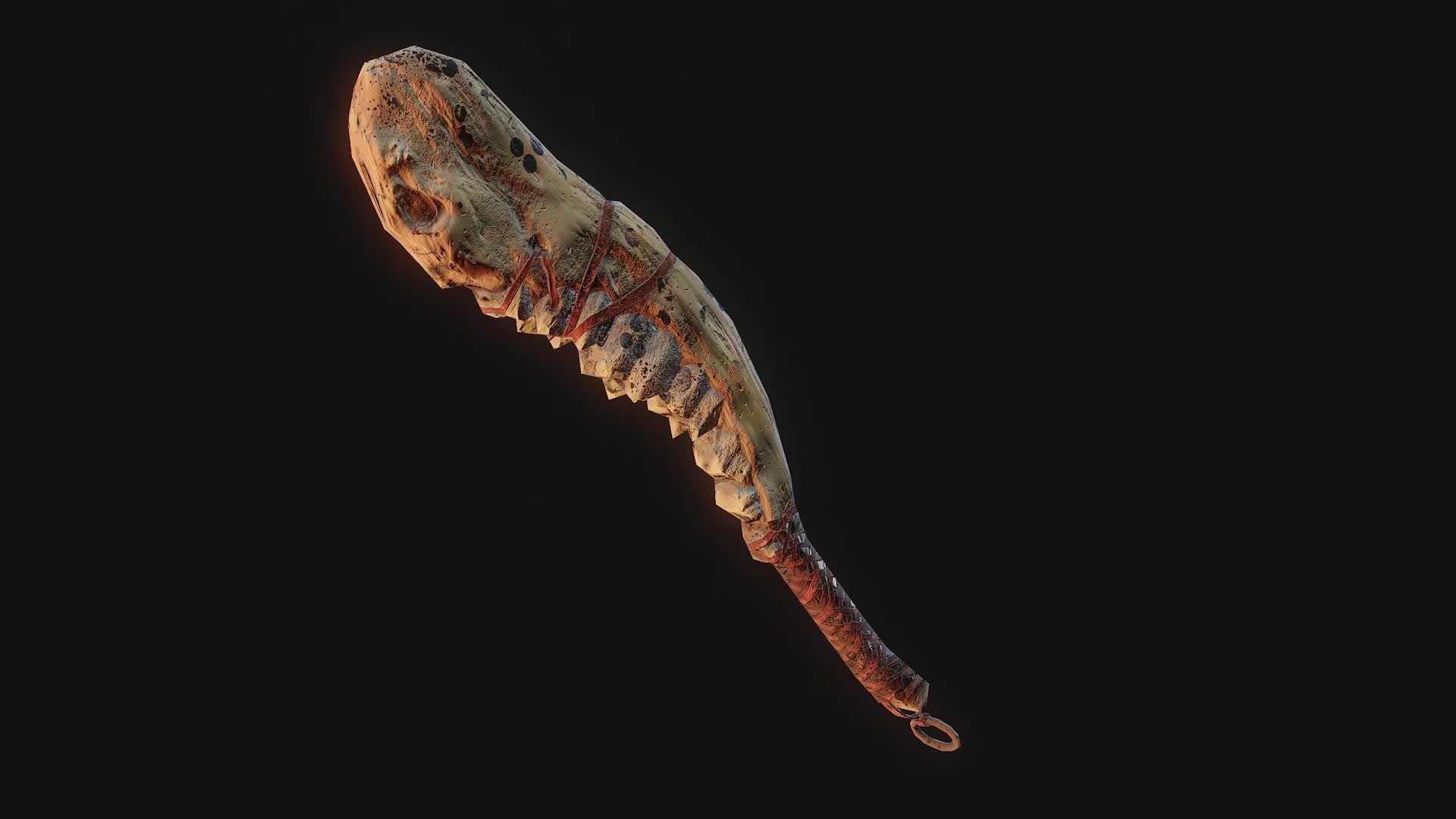 ArtStation - Game Ready / Bone Weapon