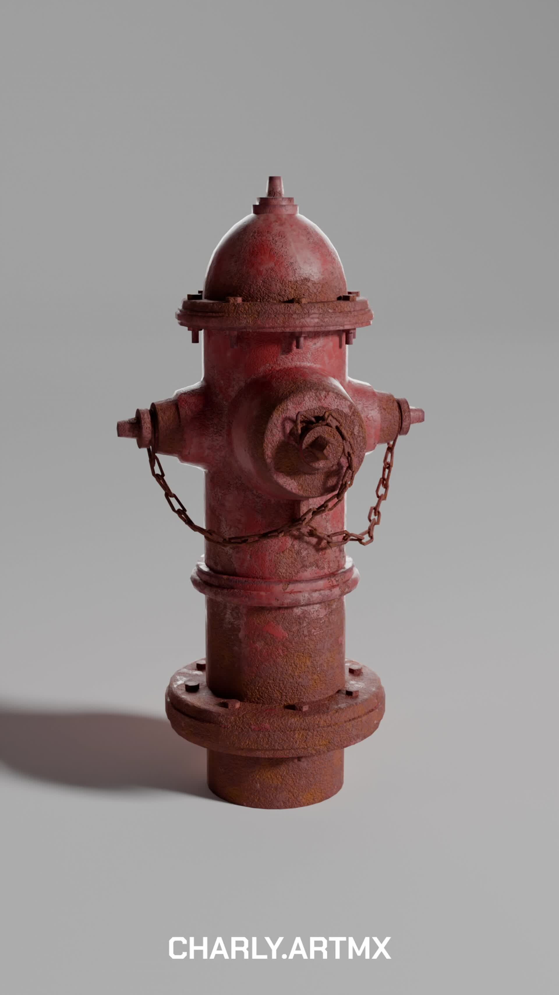 ArtStation - Hydrant | Hyperrealistic Texture