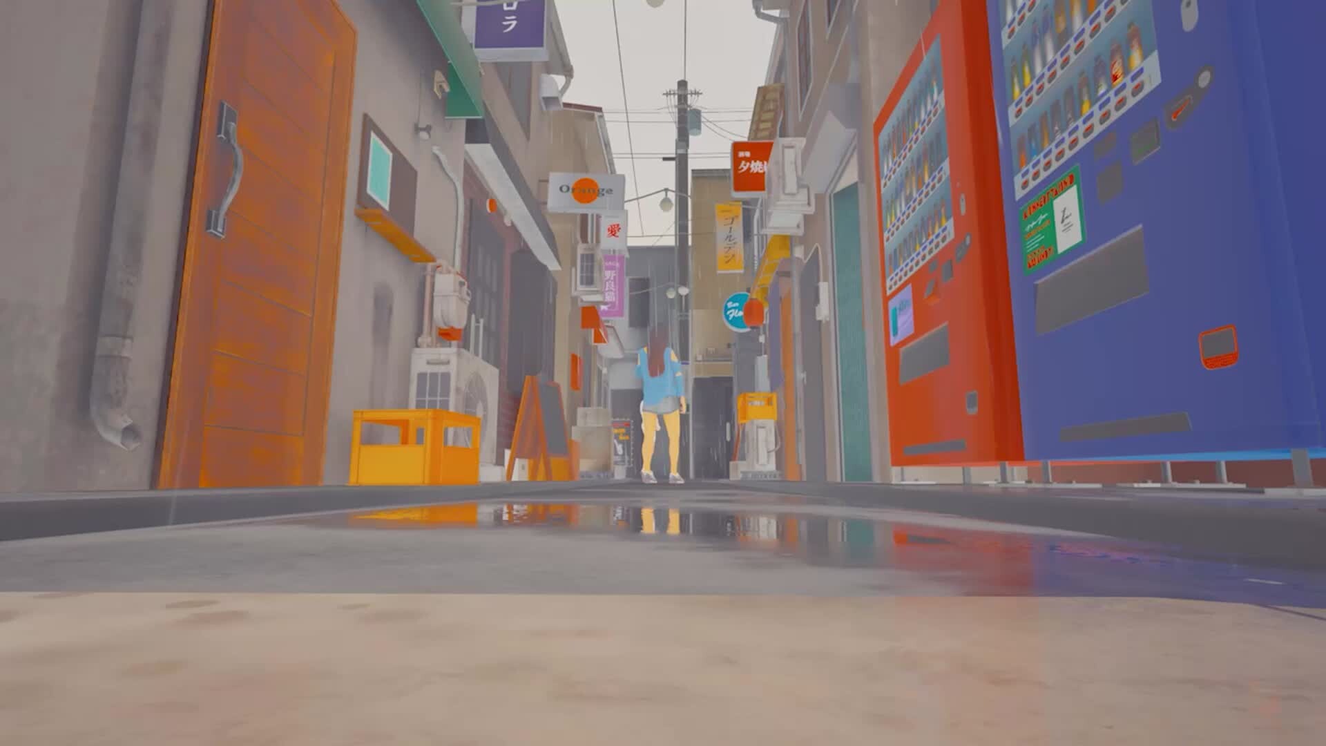 ArtStation - Stylized Alleyway – Environment Study & Pre-Visualization