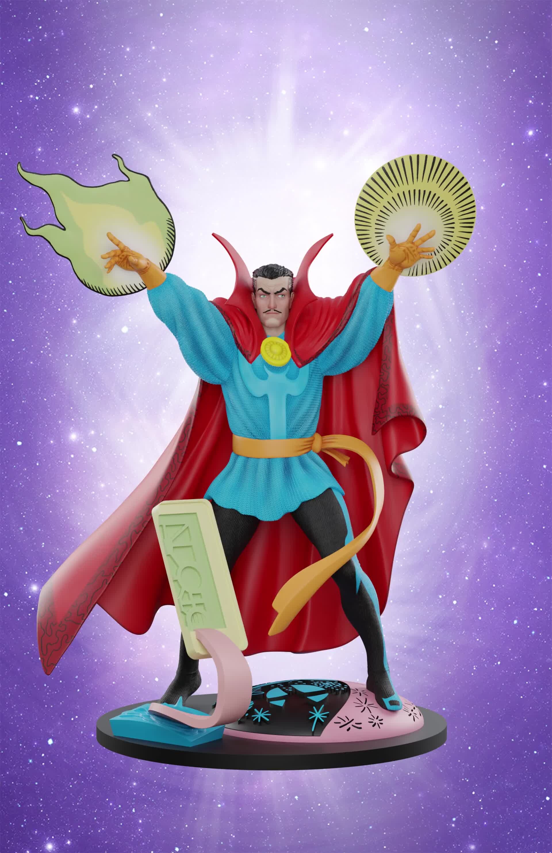 ArtStation - Doctor Strange 1:10th Scale Collectible (Strange Tales #128)