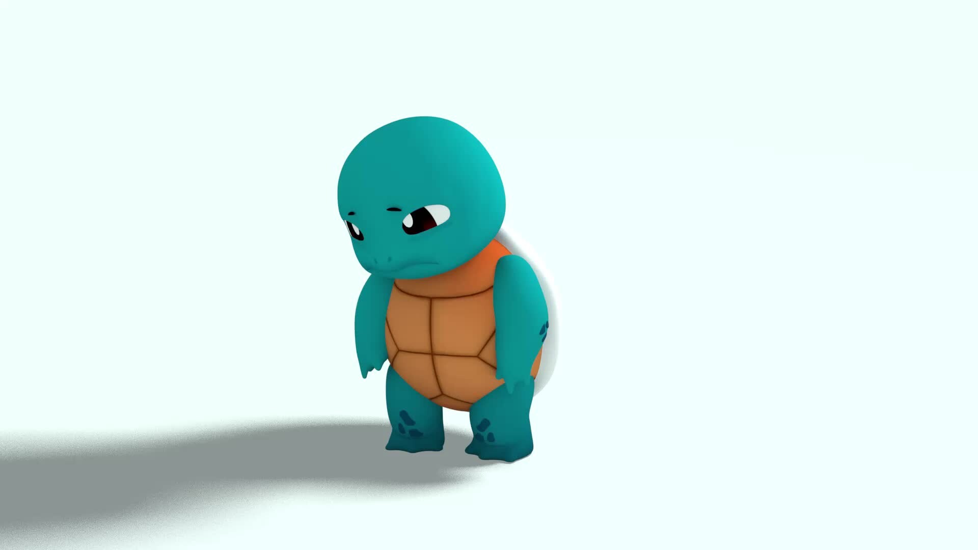 ArtStation - Grumpy Squirtle