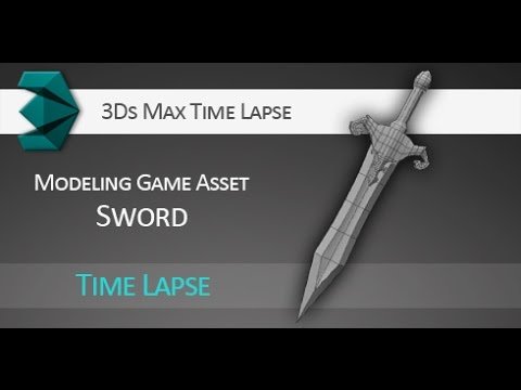 ArtStation - Timelapse 3D Sword modeling