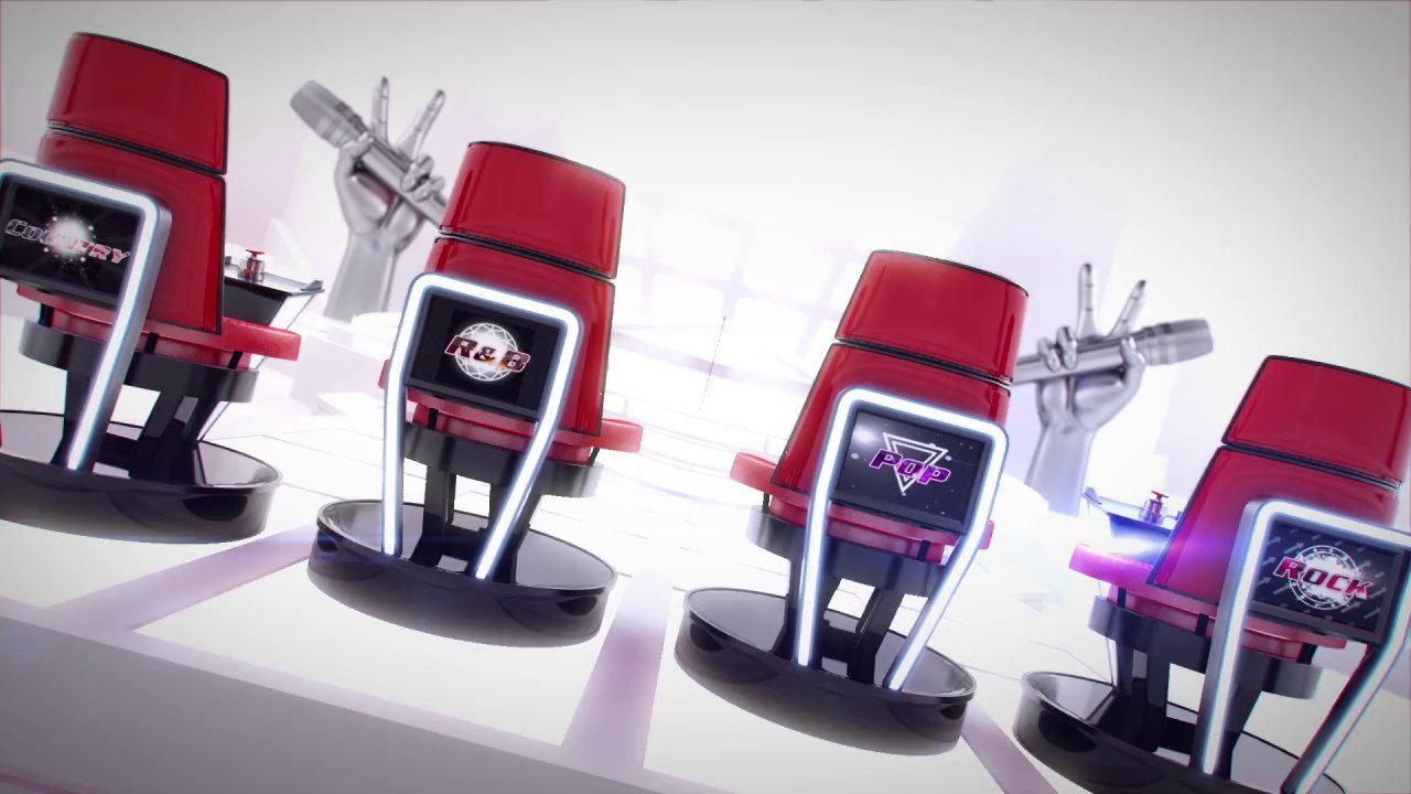 ArtStation - 'The Voice' Front End Cinematics