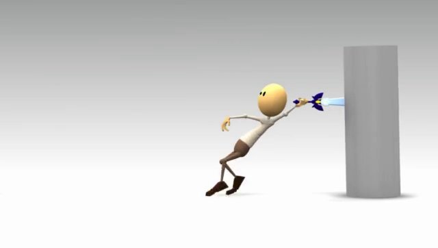 ArtStation - Stuck Sword - Character Animation