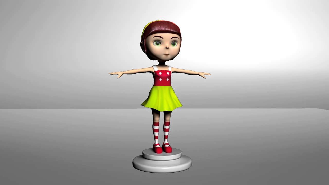ArtStation - Kagome (Model 3D MiniThesis)