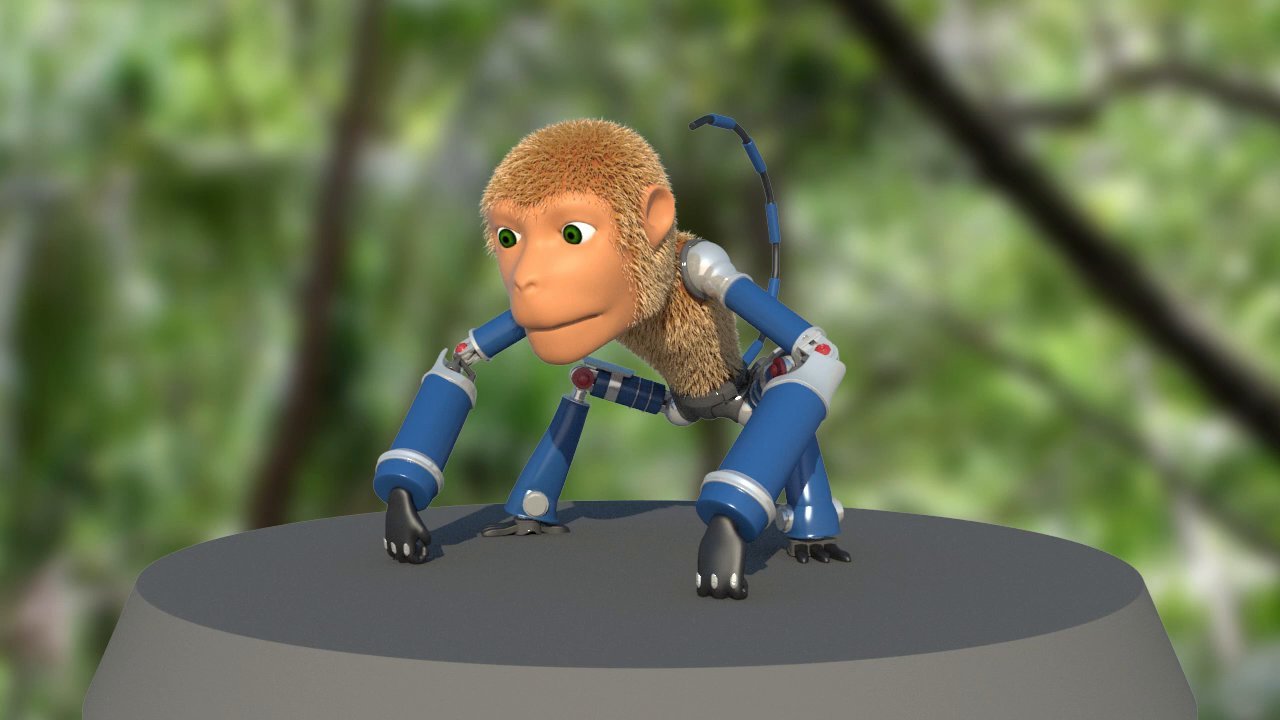 ArtStation - Robo-monkey