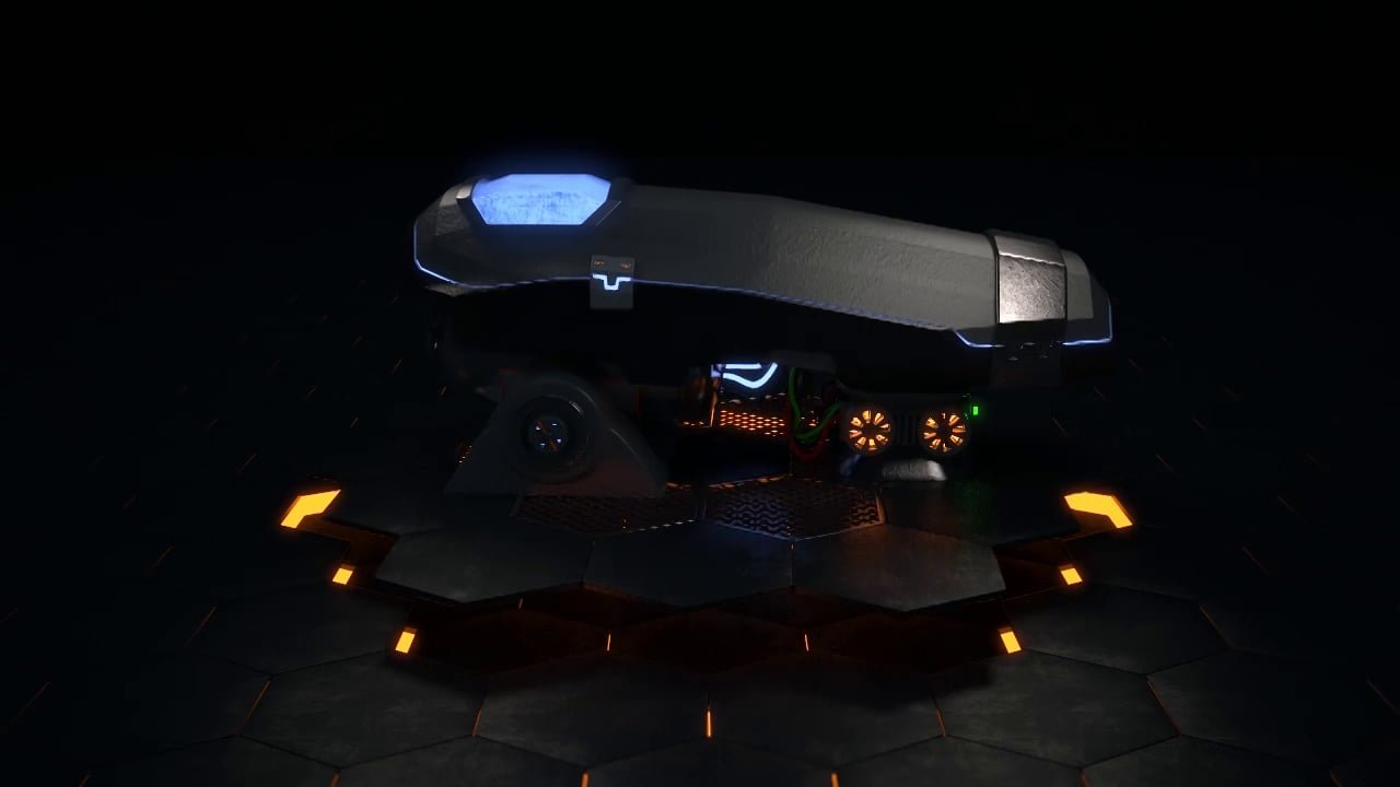 ArtStation - Cryo Pod Turntable