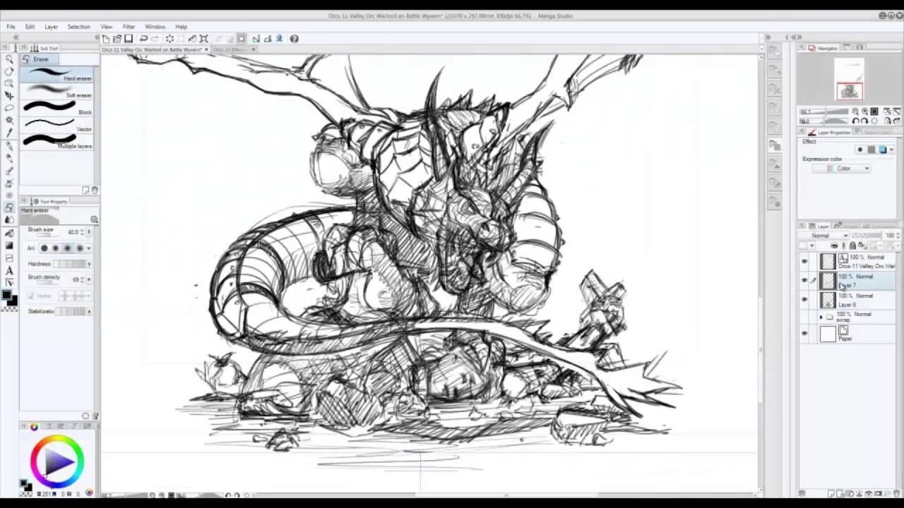 ArtStation - battle wyvern