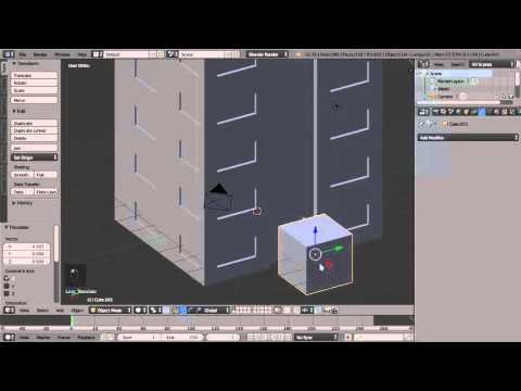 ArtStation - Modeling building in blender