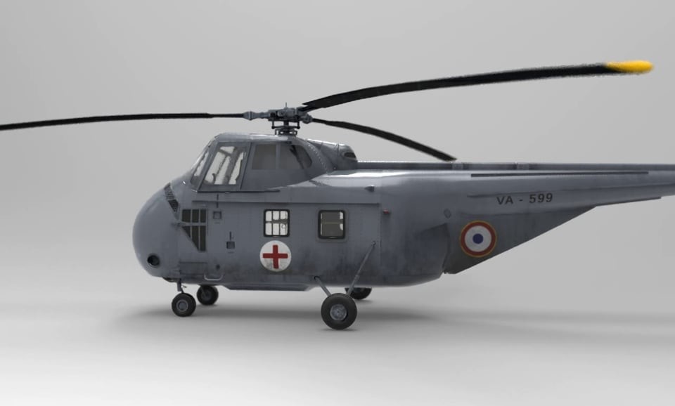 ArtStation - Sikorsky H19