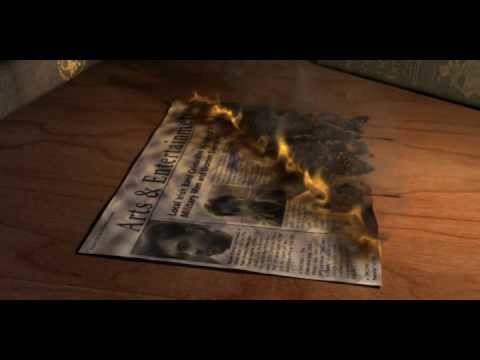 ArtStation - Paper Burning Animation