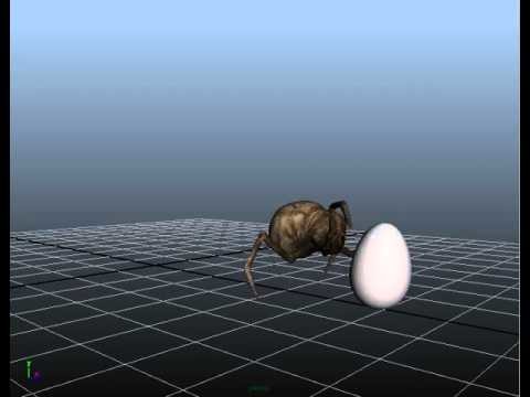 ArtStation - test run spider walk