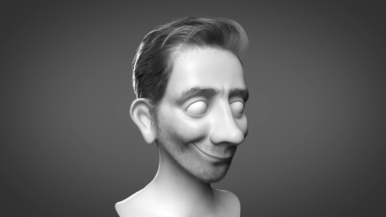 ArtStation - xGen Groom Test : Facial Hair Styling