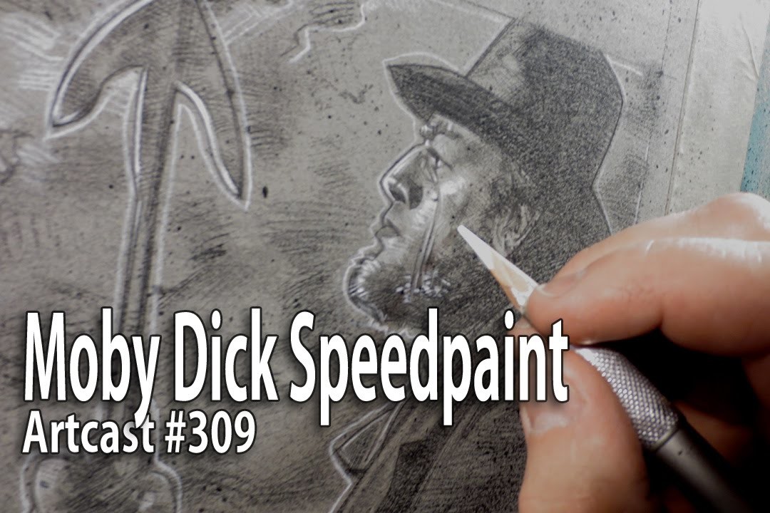 ArtStation - Artcast #309 Moby Dick Speedpaint