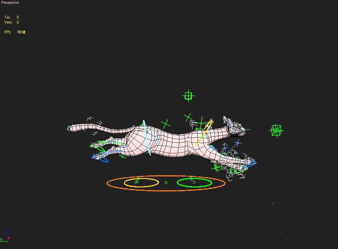 ArtStation - Cat and rat rig, animation