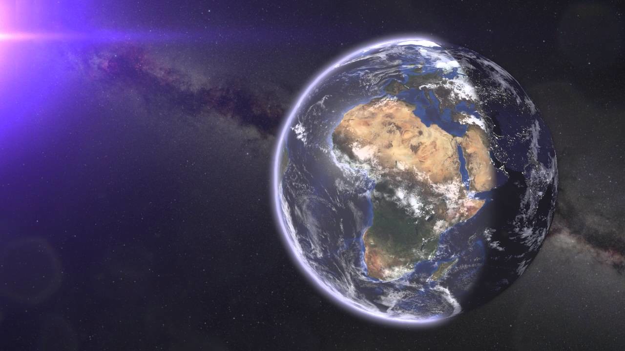 ArtStation - 3D Earth Projection